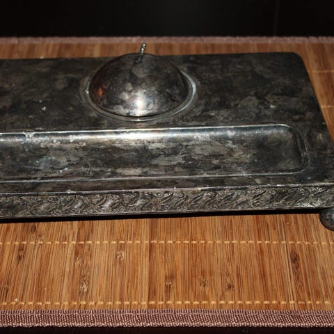 Bradley & Hubbard? Figuraalinen mustesäiliö Musteteline | Tori