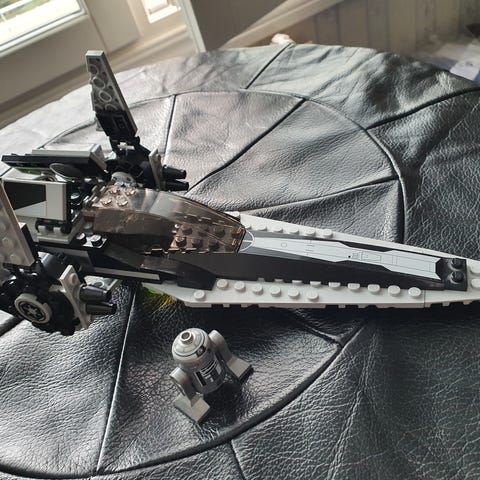 LEGO Star Wars X-Wing Starfighter ja 2 hahmoa, koottu | Tori
