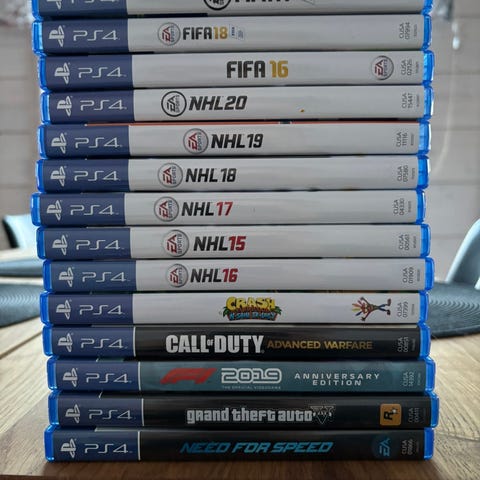 Playstation 4 pelit FIFA 19, WRC 7, NHL 19, Madden NFL 19 | Tori