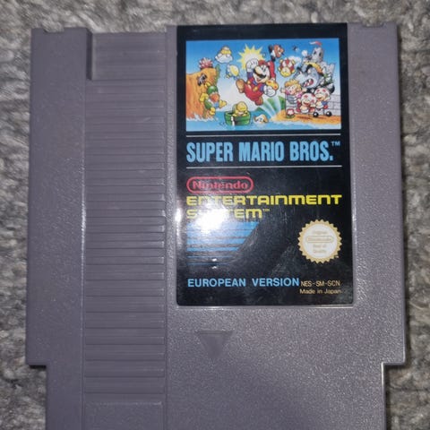 Nintendo Super Mario Bros. NES-peli European Version | Tori