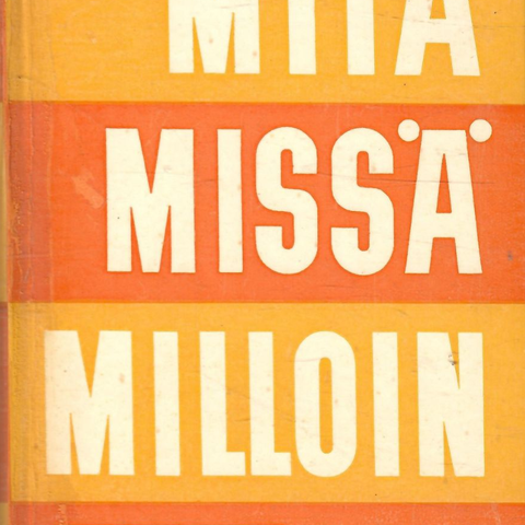 Mitä Missä Milloin kirjat 1960 ja 1961 | Tori