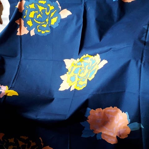 Marimekko Karuselli kangas Katsuji Wakisaka 1973 | Tori