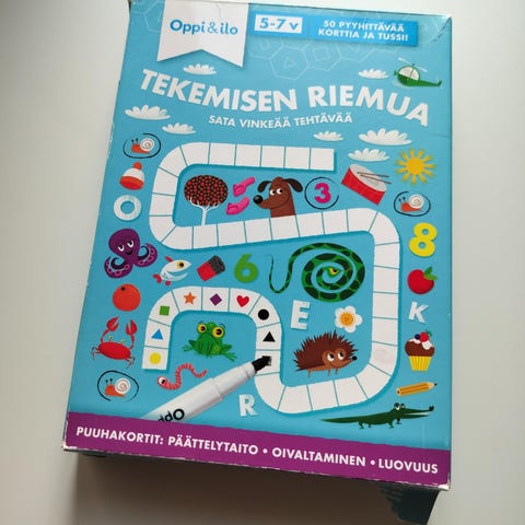 Oppi ja ilo puuhakortit 6-7-v. | Tori