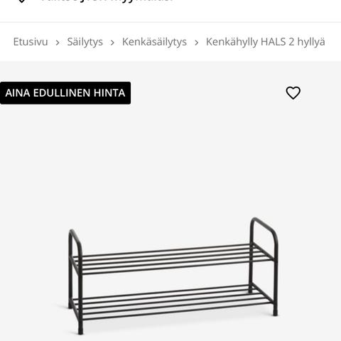 Kenkäteline JYSK | Tori