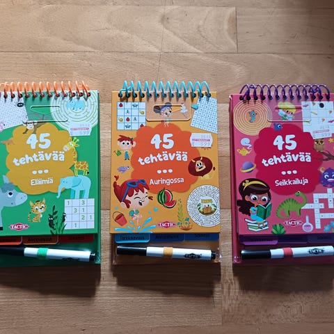 Oppi ja ilo pyyhittävä tehtäväkirja# suomi-puuhat | Tori