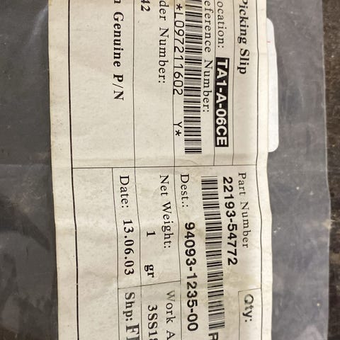Toyota alipainepumpun O-tiiviste 29342-64030 | Tori