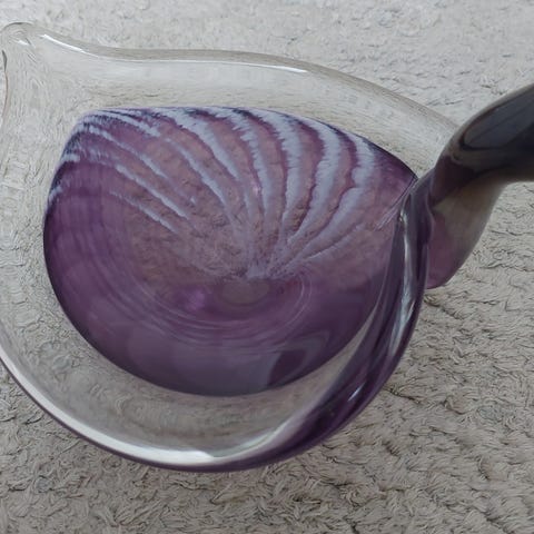 Muurla lasilintu koriste-esine sininen | Tori