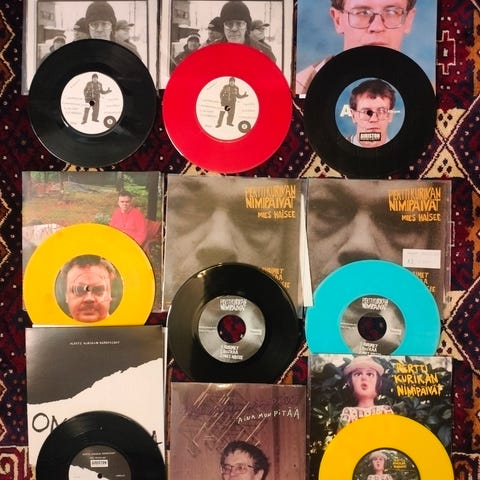 Pertti Kurikan Nimipäivät – Kuus Kuppia Kahvia... Ja Yks Kokis LP | Tori