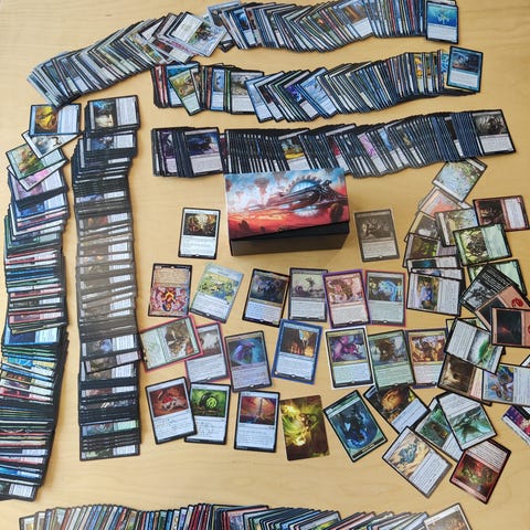 MTG: Aloitus Paketti + ~1000 kpl Magic the Gathering kortteja | Tori