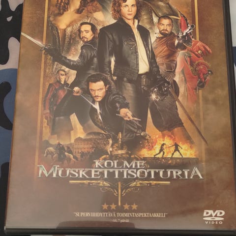 BBC Musketeers DVD-sarja series two | Tori