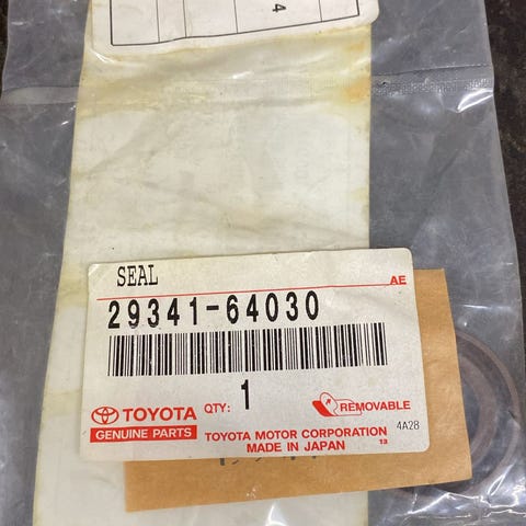 Toyota alipainepumpun O-tiiviste 29342-64030 | Tori
