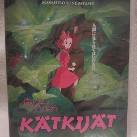 DVD Arrietty (Kätkijät), kuin uusi, Anime, Japani | Tori