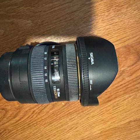 Sigma 10-20mm f/3.5 EX DC HSM -objektiivi (Canon EF-S) (käytetty) | Tori