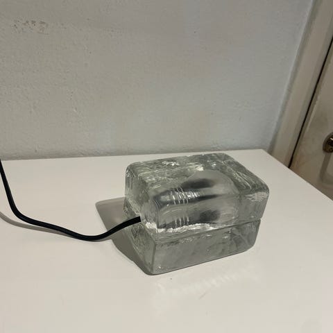 Design House Stockholm Block valaisin, musta johto | Tori