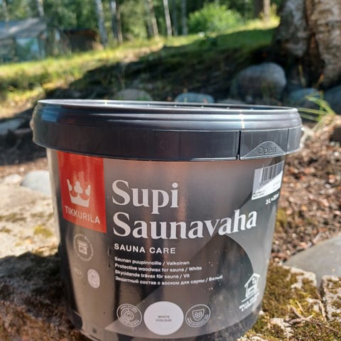 Supi saunavaha vajaa 2.7litraa ”valkea siipi” | Tori