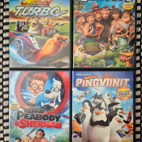 DreamWorks dvd-paketti | Tori