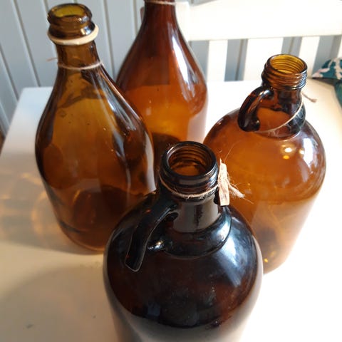 Ruskea pullo 4,5l | Tori