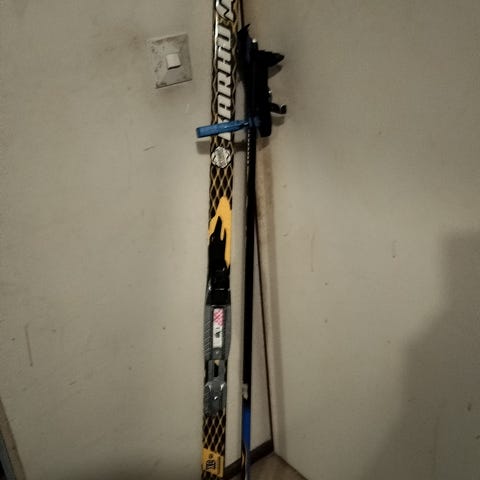 Karhu Platino 120 cm lasten sukset (NNN-side) ja 95cm sauvat | Tori