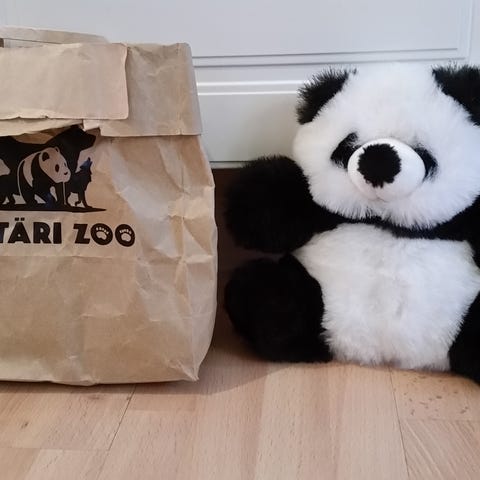 Panda interaktiivinen pehmolelu | Tori