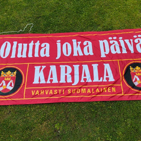 Banderolli, lippu, karjala | Tori