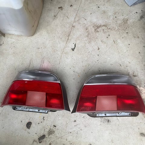 BMW e39 puskurin kromi listat | Tori