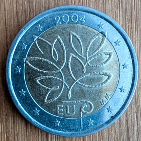 Euro 2 euron juhlaraha 2004 risuraha | Tori