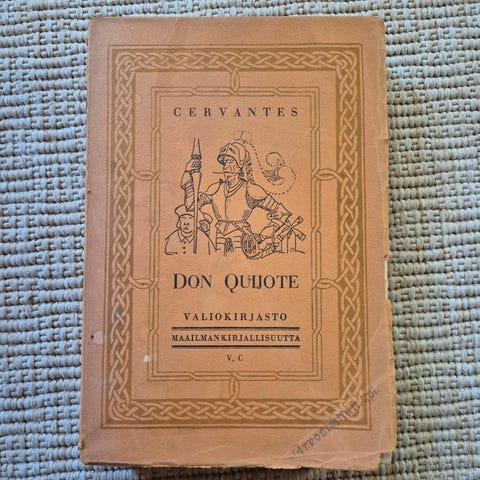 Werner Söderström Don Quijote kirjasarja 1927 | Tori