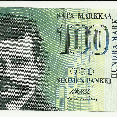 Suomi Seteli 50 Markkaa 1986 Liit.A No 3113002481 | Tori