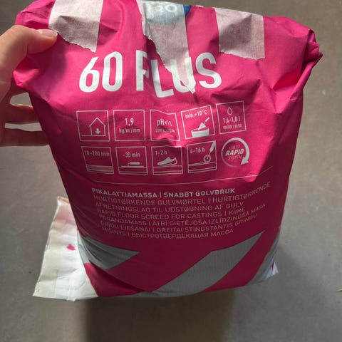 Kiilto pro 60 plus pikalattiamassaa | Tori