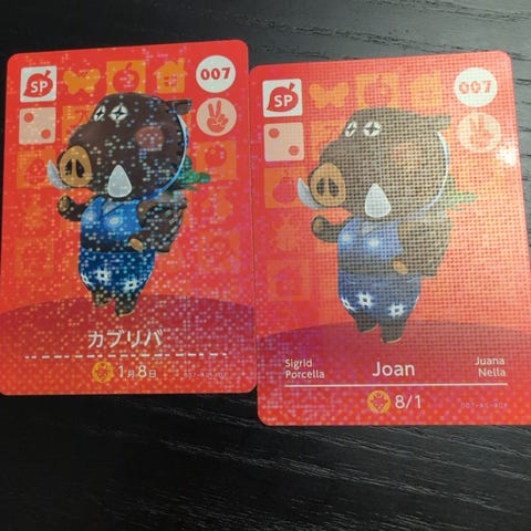 Animal Crossing Amiibo kortit Wade, Murphy, Billy, Snooty, Tybalt | Tori