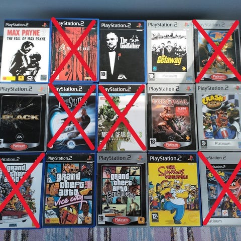 Playstation peli setti | Tori