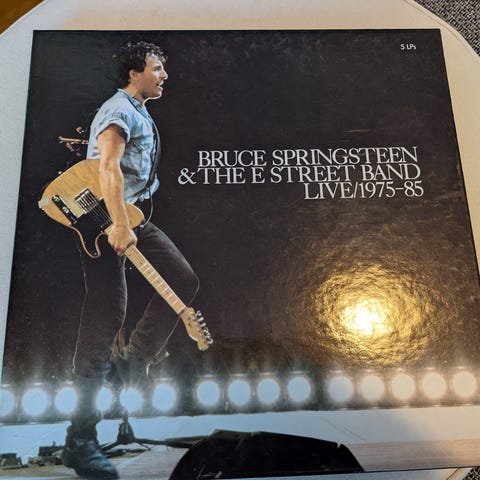 Bruce Springsteen & the E street Band - LIVE/1975-85 5-LP BOX (First ...