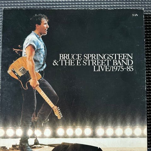 Bruce Springsteen & the E street Band - LIVE/1975-85 5-LP BOX (First ...