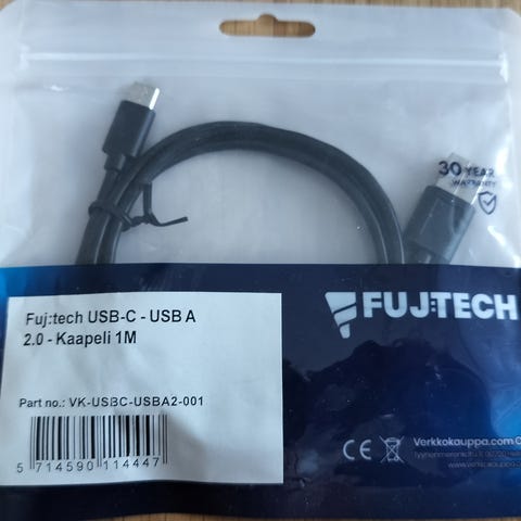Fujitech USB 4 kaapeli 2m | Tori