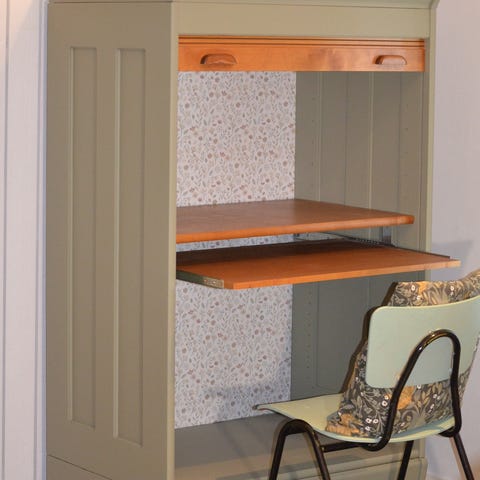 Upeasti kunnostettu BOKNÄS Arkistokaappi/Kirjoituspöytä | Tori