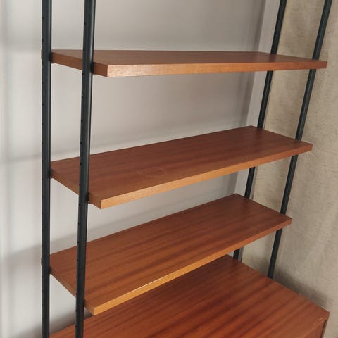 Antique Rattan Bookshelves / Rottinkinen avohylly | Tori