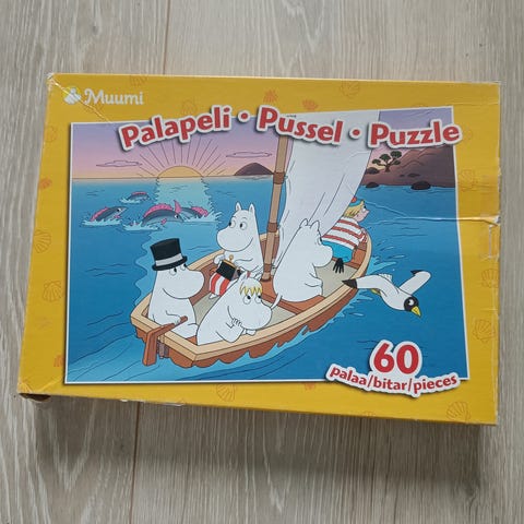 Muumi palapeli 60 palaa + kehys | Tori