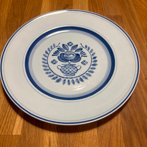 Arabia Blue Rose ruokalautanen 26,5cm | Tori