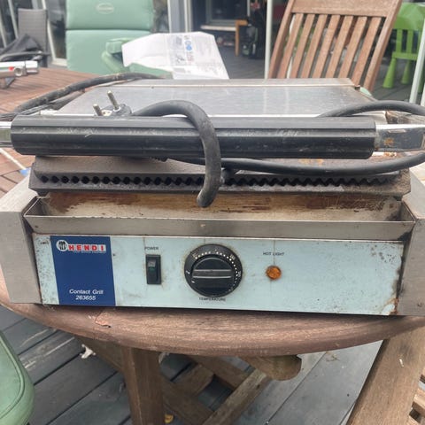 Orved Panini Grill Grilli Terästä | Tori