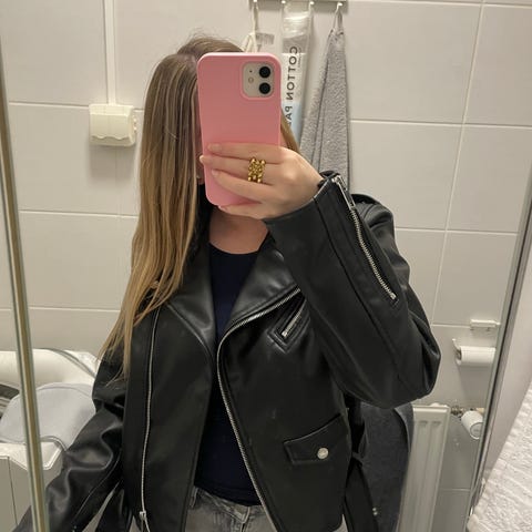 Zaran nahkatakki niiteillä | Tori