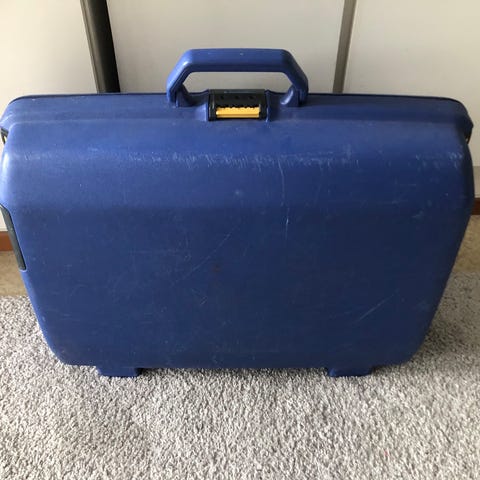 Samsonite matkalaukku sininen | Tori