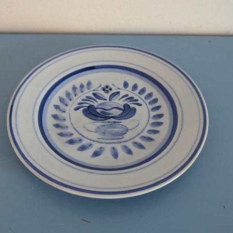 Arabia Blue Rose ruokalautanen 26,5cm | Tori