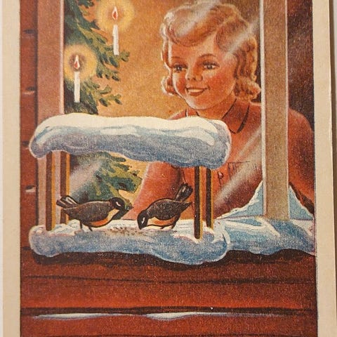 Joulupostikortteja (18kpl.) | Tori