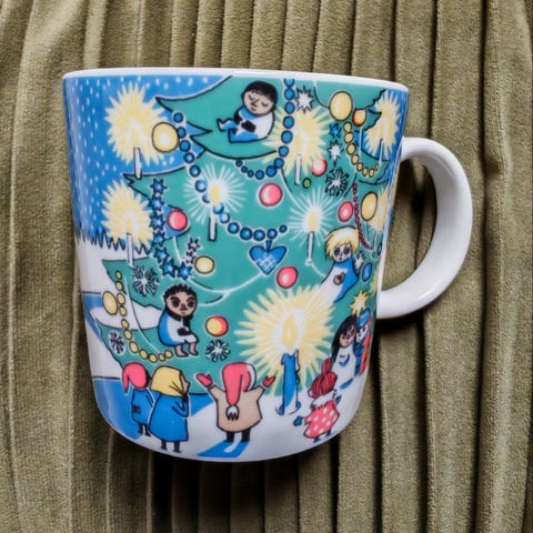 Muumi muki, Tumma roosa | Tori