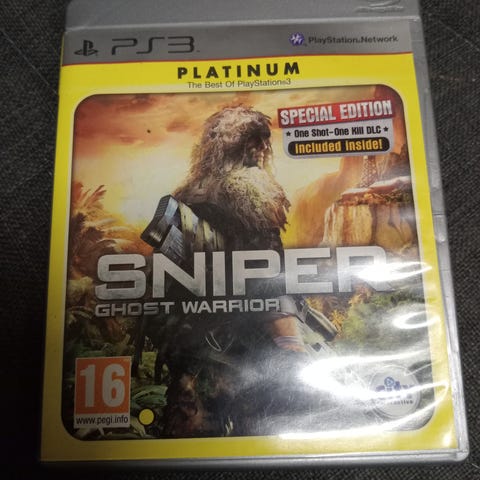 Sniper Ghost Warrior Playstation 3 peli | Tori