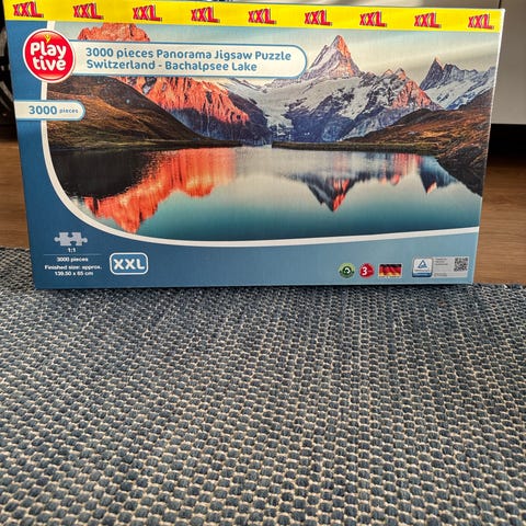 Playtive panorama XXL 3000 palan palapeli - Sveitsi, Bachalpseen järvi ...
