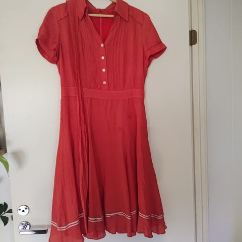 Pitkä vintagemekko samettia | Tori