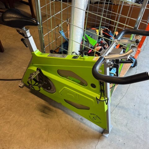 Valkoinen kuntopyörä spinningpyörä | Tori