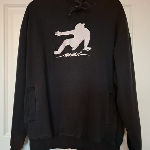 Vintage punainen palapeli Mic Mac unisex huppari koko M 90-luku ysäri ...