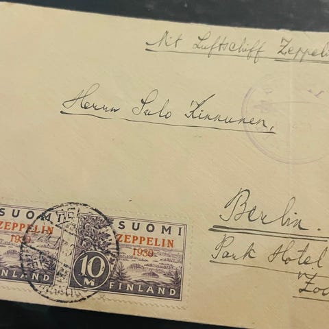 Zeppelin postimerkki | Tori